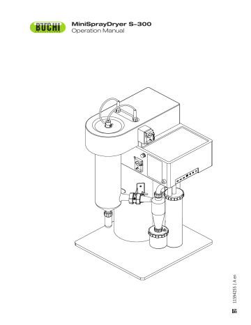 Buchi MiniSprayDryer S-300 Manual | Manualzz