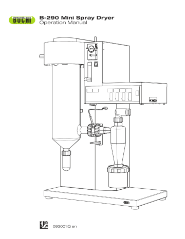 Buchi Mini Spray Dryer B-290 Manual | Manualzz