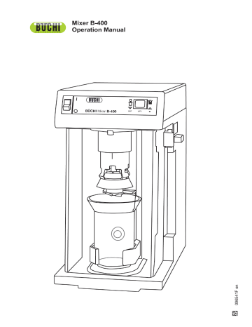 Buchi Mixer B-400 Manual | Manualzz