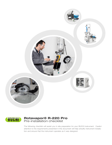 Buchi R-220 Pro Installation Manual | Manualzz
