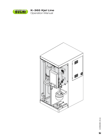 Buchi K-365 Kjel Line Manual | Manualzz