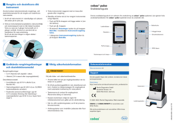 Roche cobas pulse henvisning guide | Manualzz