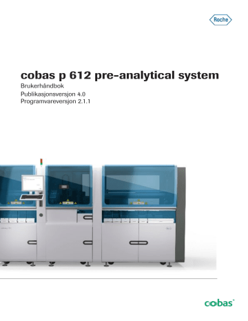Roche cobas p 612 LCP1 Brugervejledning | Manualzz