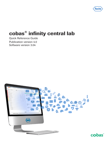Roche cobas infinity central lab Quick Reference Guide | Manualzz