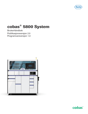 Roche cobas 5800 Brugervejledning | Manualzz