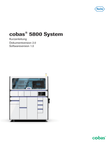 Roche cobas 5800 Referenzhandbuch | Manualzz