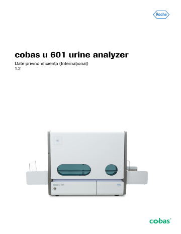 Roche cobas u 601 Manual de utilizare | Manualzz