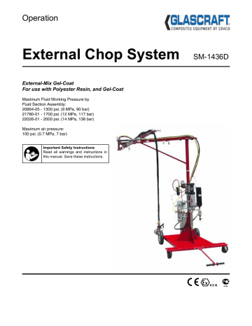 Graco SM-1436D External Chop System Owner's Manual | Manualzz