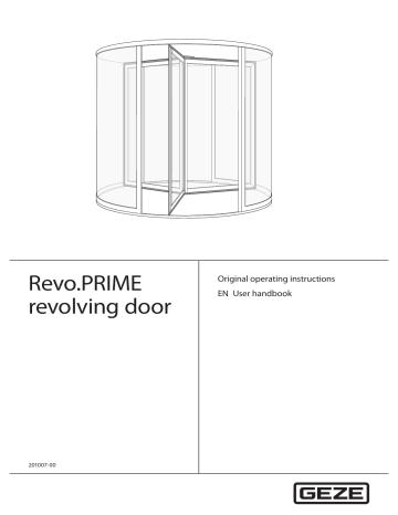 GEZE Revo.PRIME Automatic revolving door system User Manual | Manualzz