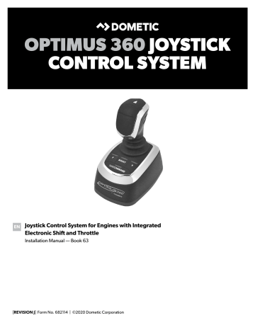 Dometic Optimus 360 Joystick Control System Installation Manual | Manualzz