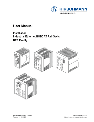 Hirschmann BRS20/22/30/32/40/42/50/52 User Manual | Manualzz