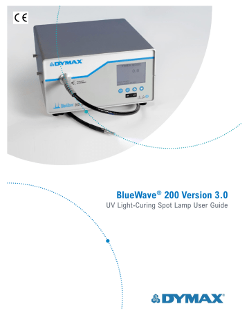 Dymax BlueWave 200 3.0 Spot Lamp Owner's Manual | Manualzz