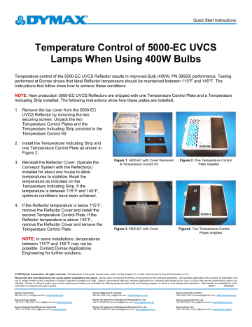 Dymax 5000-EC Temperature Control Quick Start | Manualzz
