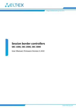 Eltex SBC-1000 - User manual, Data Sheet