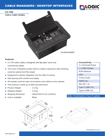 Logic LC-702 Datasheet | Manualzz