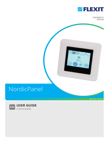 Flexit Control panel NordicPanel User Guide | Manualzz