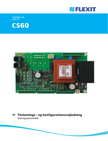 Flexit Control System CS 60 Installationsvejledning | Manualzz