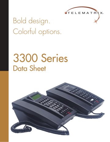 Telematrix 3300 Series Data Sheet | Manualzz