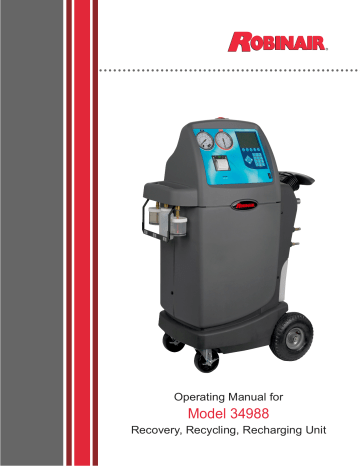 Texas Equipment Robinair 34988 Owner's Manual | Manualzz