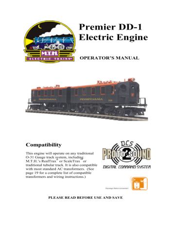 MTH 20-5519-1 Operating Instructions | Manualzz