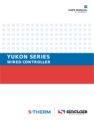 Sinclair MSH-160IB-3/9 S-THERM YUKON INDOOR UNIT User Manual | Manualzz