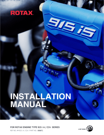 Rotax 915 iS C24 Installation Manual | Manualzz