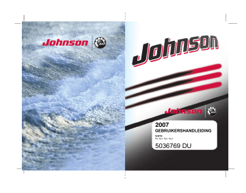 Johnson JO 9.9 Tiller 4 Stroke 2007 Handleiding | Manualzz