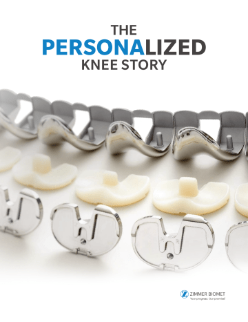 Zimmer Persona The Personalized Knee Owner's Manual | Manualzz