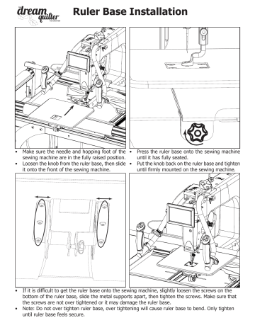 Grace Company Brother Ruler Base Instructions | Manualzz