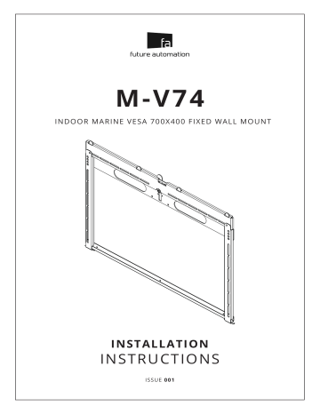 Future Automation M-V74 Instructions | Manualzz