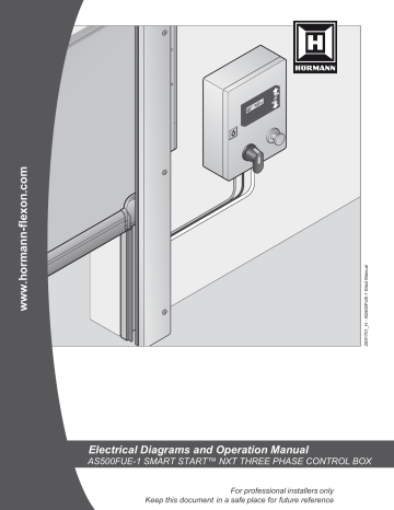Hörmann Smart Start NXT 3-PH Installation Manual | Manualzz
