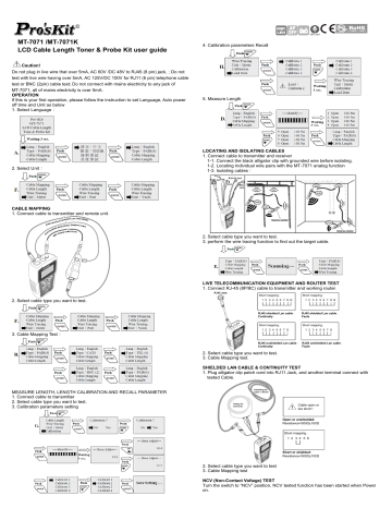 Pro'sKit MT-7071K 取扱説明書 | Manualzz
