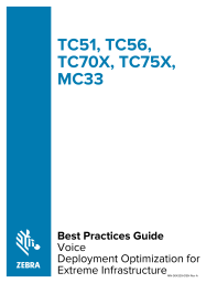 Zebra TC51 - User manual, installation Guide, Quick start Guide