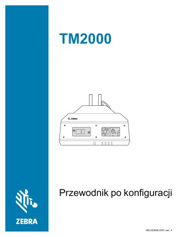 Zebra TM2000 Instrukcja obsługi | Manualzz