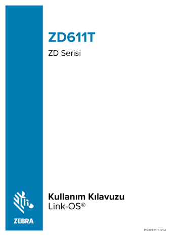 Zebra ZD611T El kitabı | Manualzz