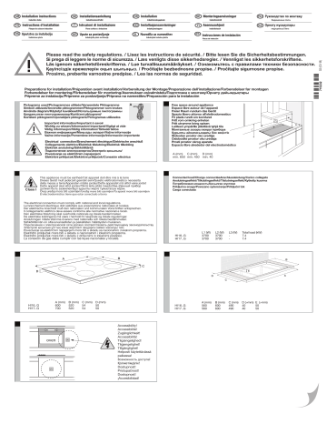 Asko HI1621G 60cm Induction Cooktop Installation Guide | Manualzz