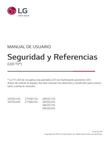 LG 28TQ515S-PZ Manual de usuario | Manualzz