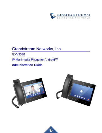 Grandstream GXV3380 Guide | Manualzz