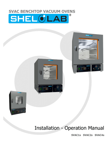 ShelLab Vacuum Oven Manual | Manualzz