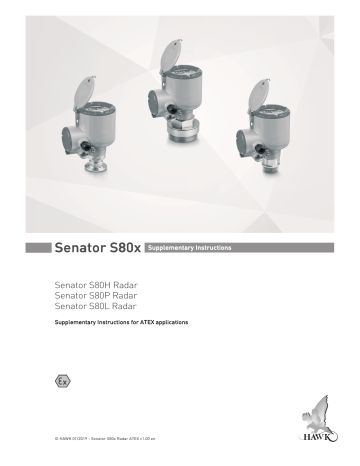 Hawk Measurement ATEX SEN80X V1 Instructions | Manualzz