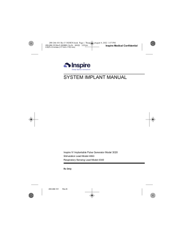 Inspire 3028 Manual | Manualzz