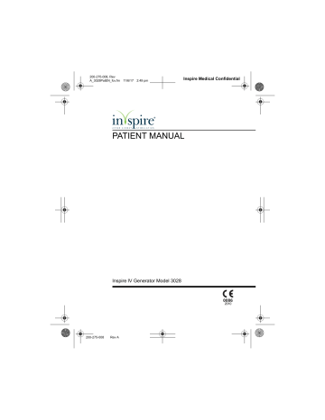 Inspire 3028 Manual | Manualzz