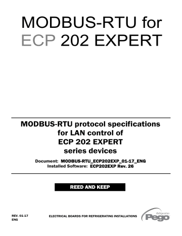 Pego ECP 202 EXPERT D7,5 Owner's Manual | Manualzz