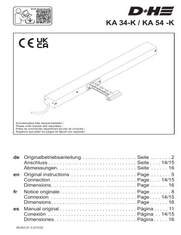 D+H KA 54-K Chain drive KA Instruction | Manualzz