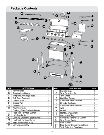 Dyna-glo DGH474CRP Bbq And Gas Grill Installation Guide | Manualzz