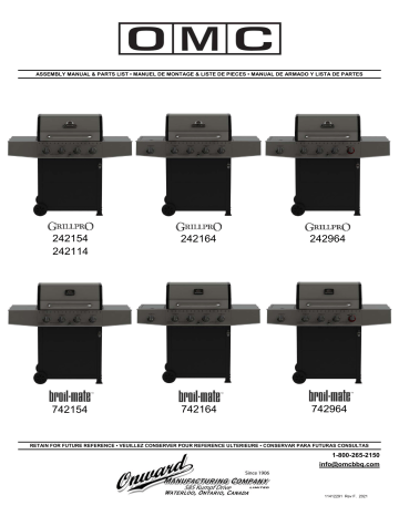GrillPro 242164 Bbq And Gas Grill Owner's manual | Manualzz