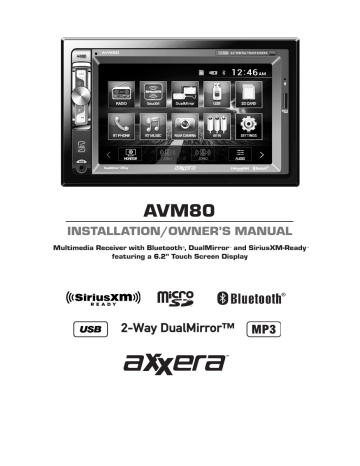 Axxera AVM80 Manual | Manualzz