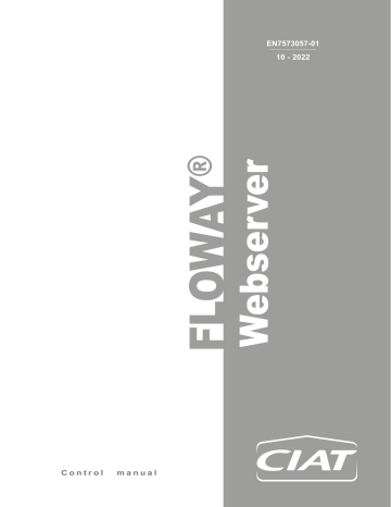 Ciat FLOWAY CLASSIC & ACCESS (Culoz factory) Manual | Manualzz