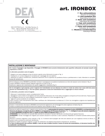 DEA IRONBOX Owner's Manual | Manualzz