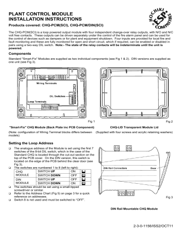 Hochiki CHQ-PCM Instructions | Manualzz